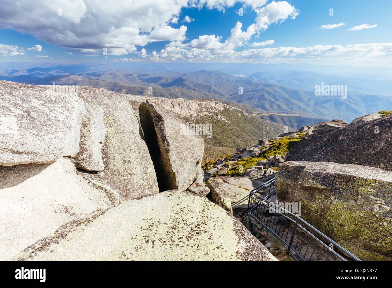Mt Buffalo View in Australia Stock Photo - Alamy