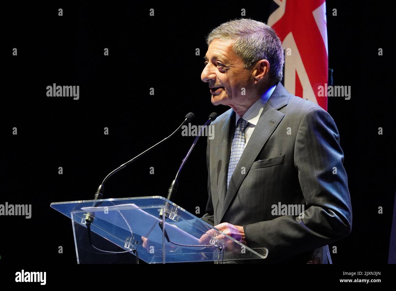 William Mora speaks State Memorial Service for Melbourne artist Mirka ...