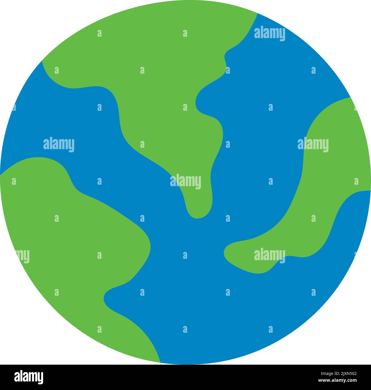 Earth sign. Globe icon. Color planet symbol Stock Vector Image & Art ...