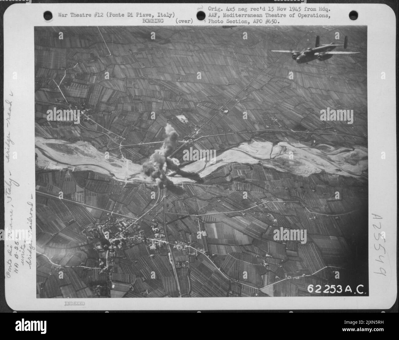 Bombs dropped by North American B-25 Mitchells of the 340th Bomb Group ...