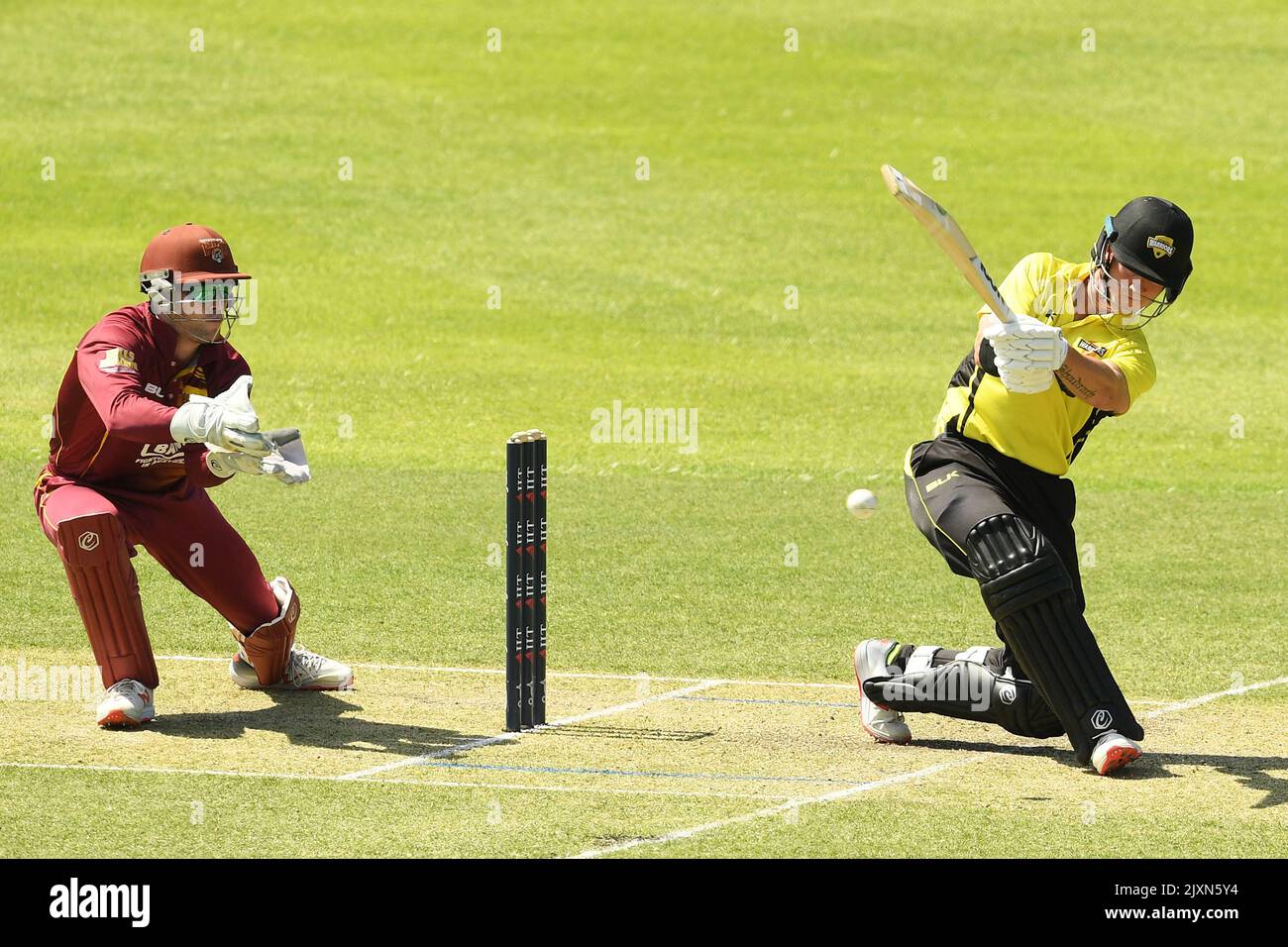 D'Arcy Short of Western Australia batting during the JLT One-Day Cup ...