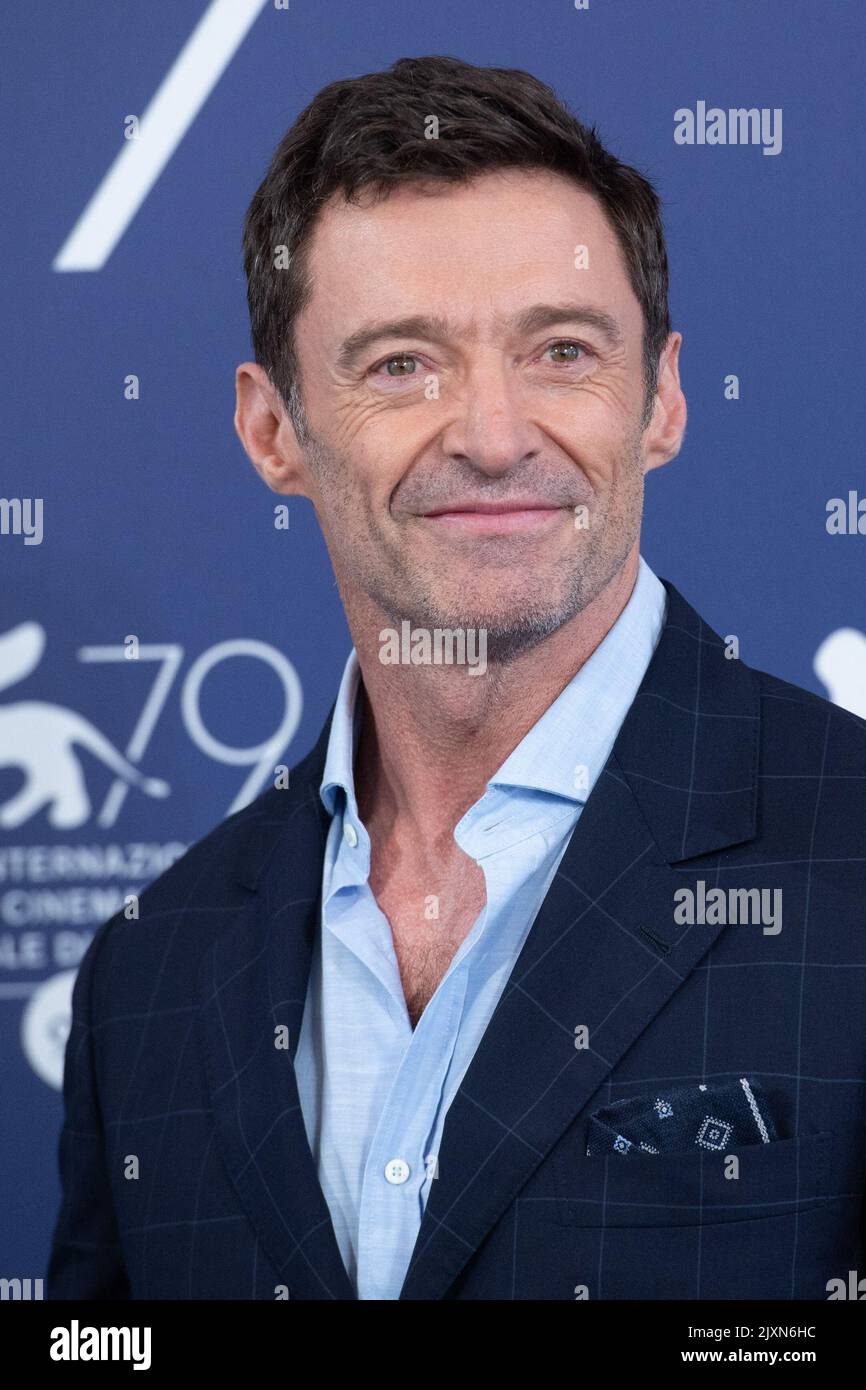 Hugh Jackman attending The Son Photocall during the 79th Venice ...