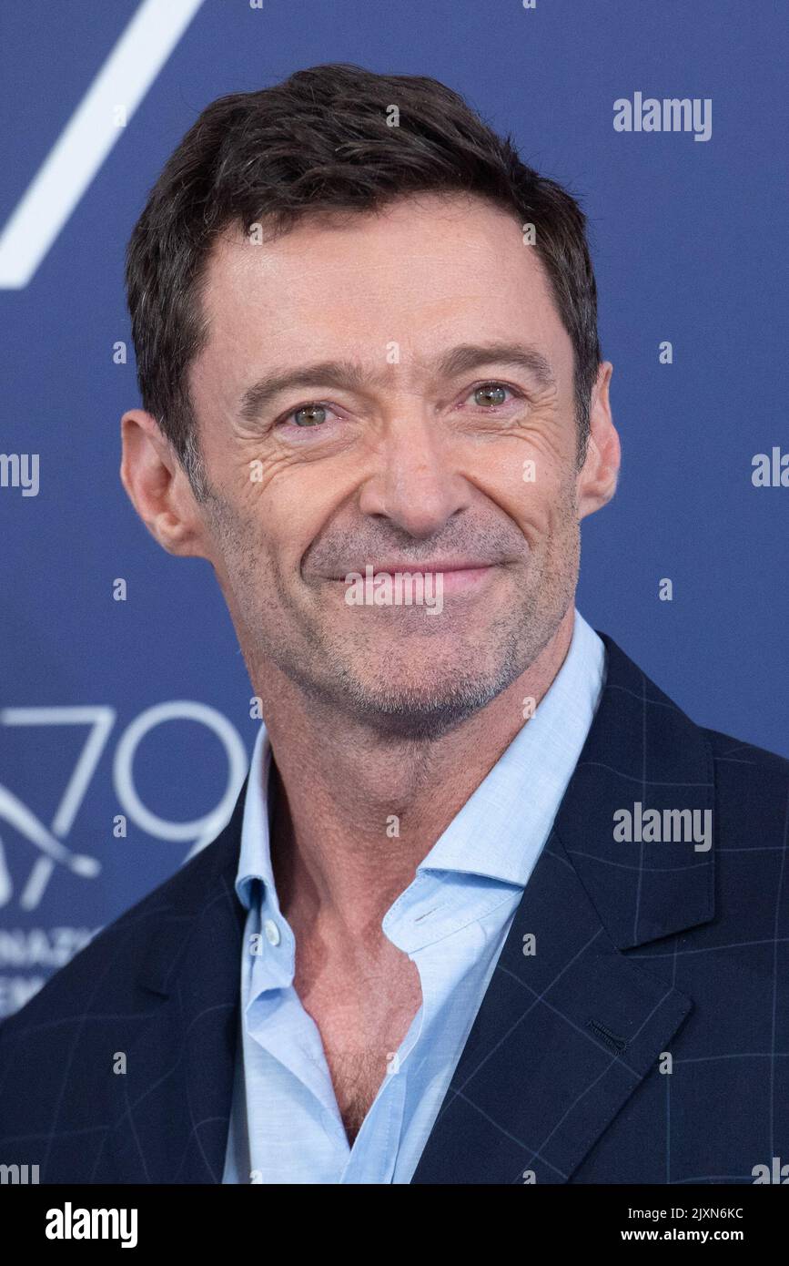 Hugh Jackman attending The Son Photocall during the 79th Venice ...