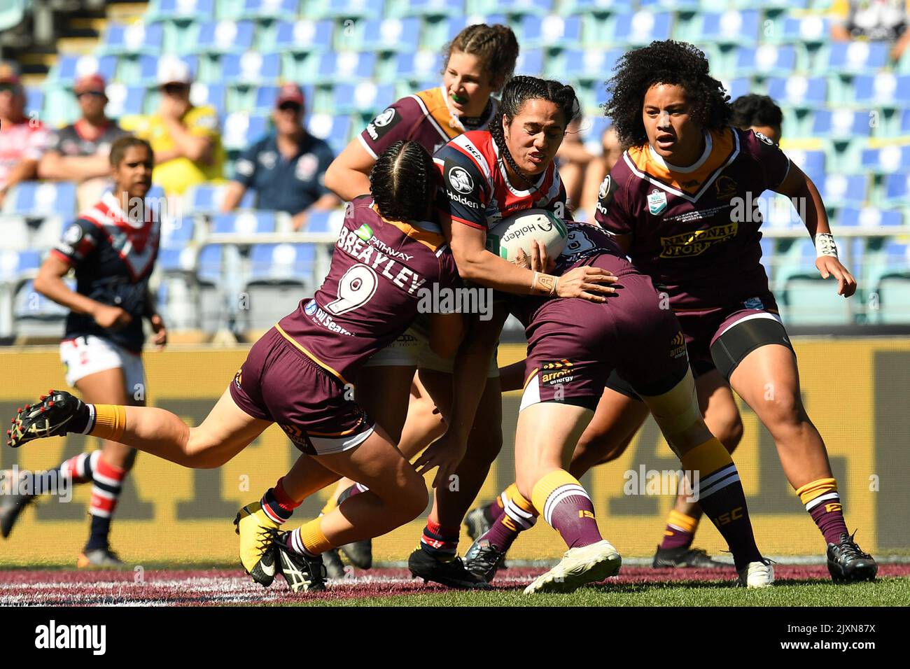 Tazmin Gray of the Roosters during the NRL Women's Premiership Grand ...