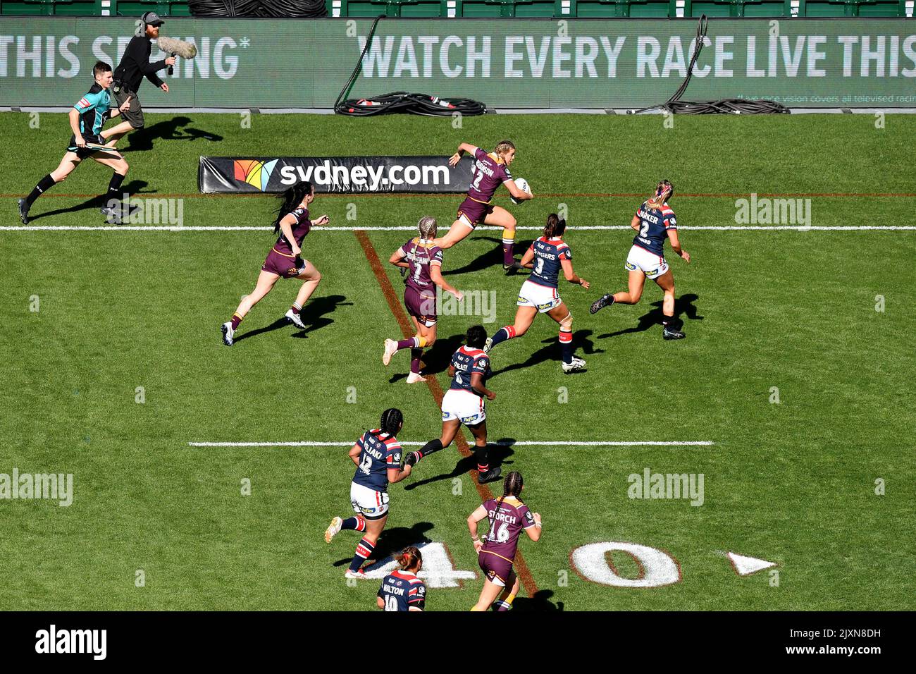 Julia Robinson of the Broncos during the NRL Women's Premiership Grand ...