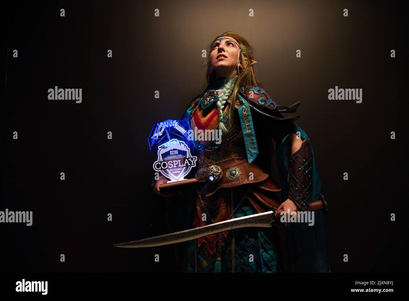 Australian Championships National winner Zoey Mackay poses for a ...