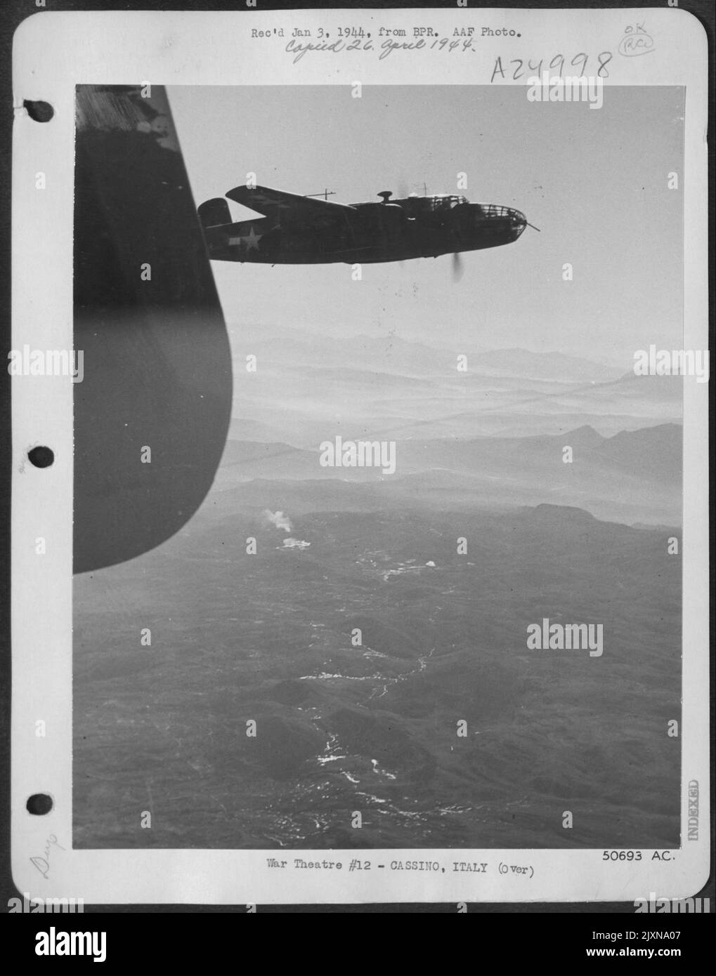 North American B-25 Mitchell Medium Bombers of the Tactical Bomber Air ...