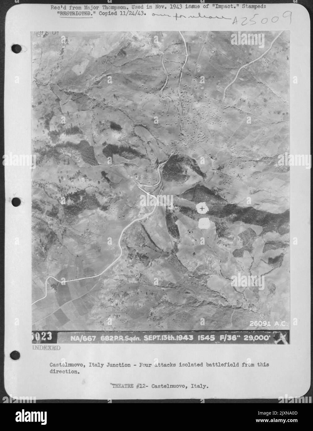Castelnuovo, Italy Junction-Four attacks isolated battlefield from this ...