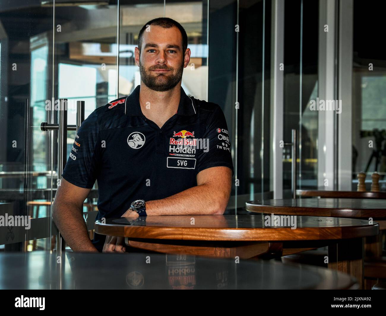 Shane Van Gisbergen of Red Bull Holden Racing Team is seen in Sydney ...