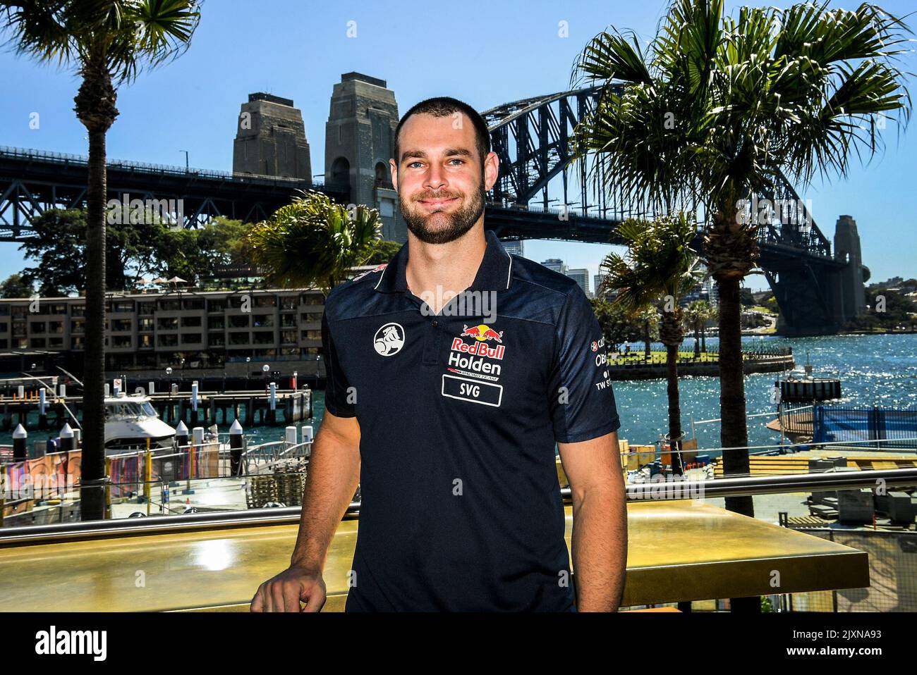 Shane Van Gisbergen of Red Bull Holden Racing Team is seen in Sydney ...