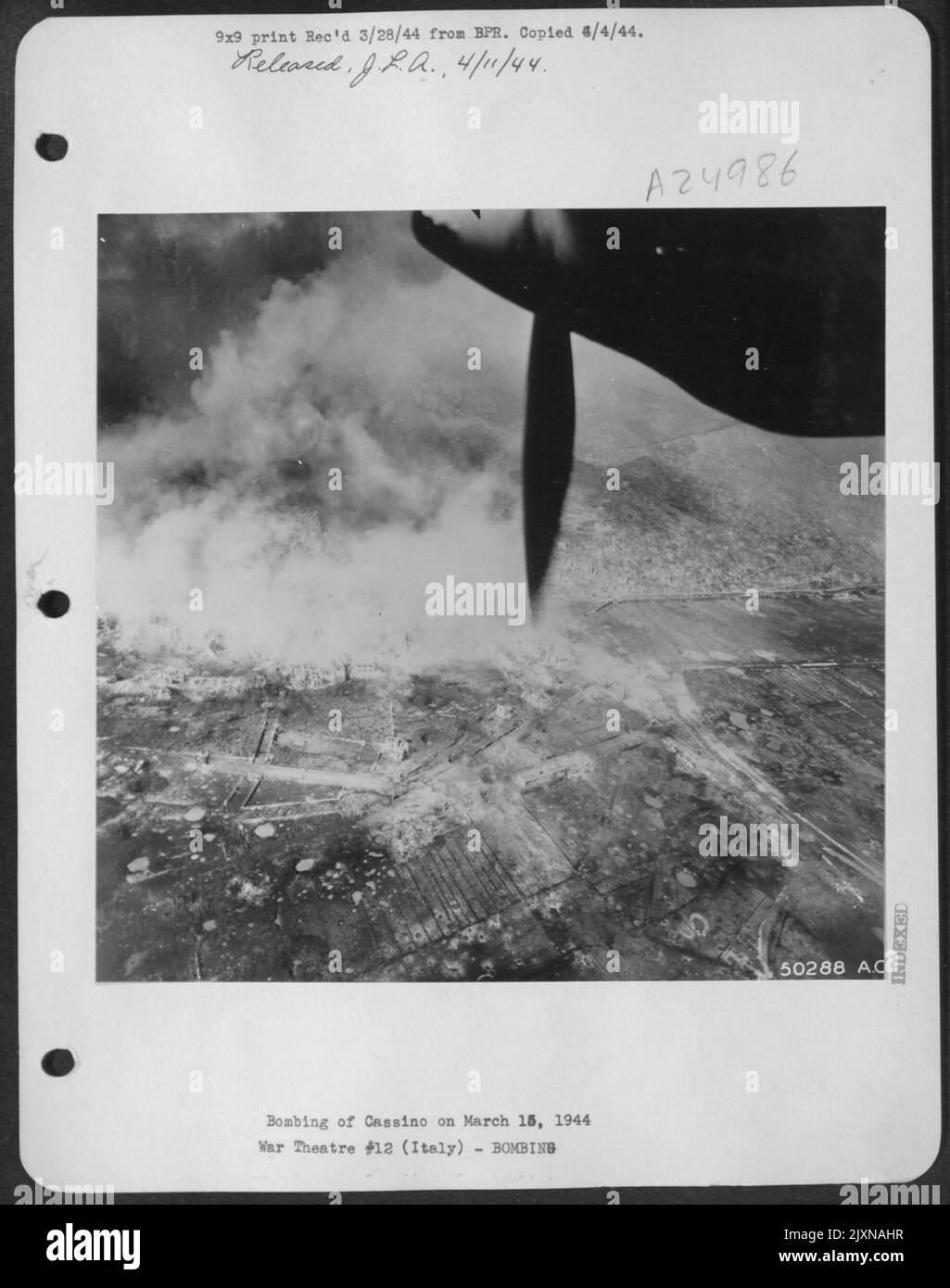 The Volcania munitions Stock Photo - Alamy