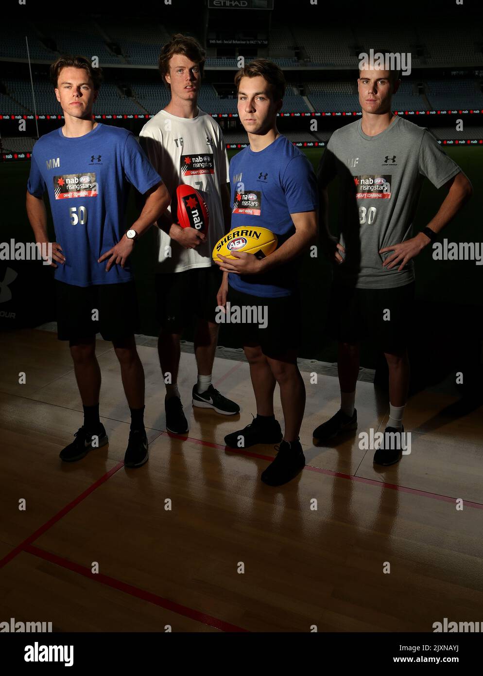 Father-son draft prospects (L-R) Oscar Brownless, the son of Billy ...