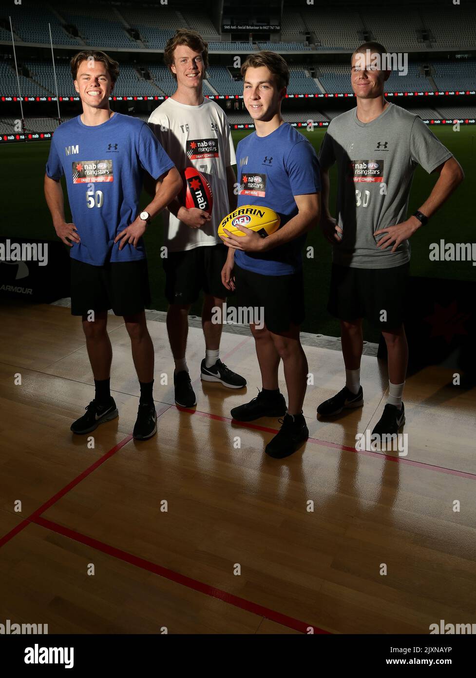 Father-son draft prospects (L-R) Oscar Brownless, the son of Billy ...