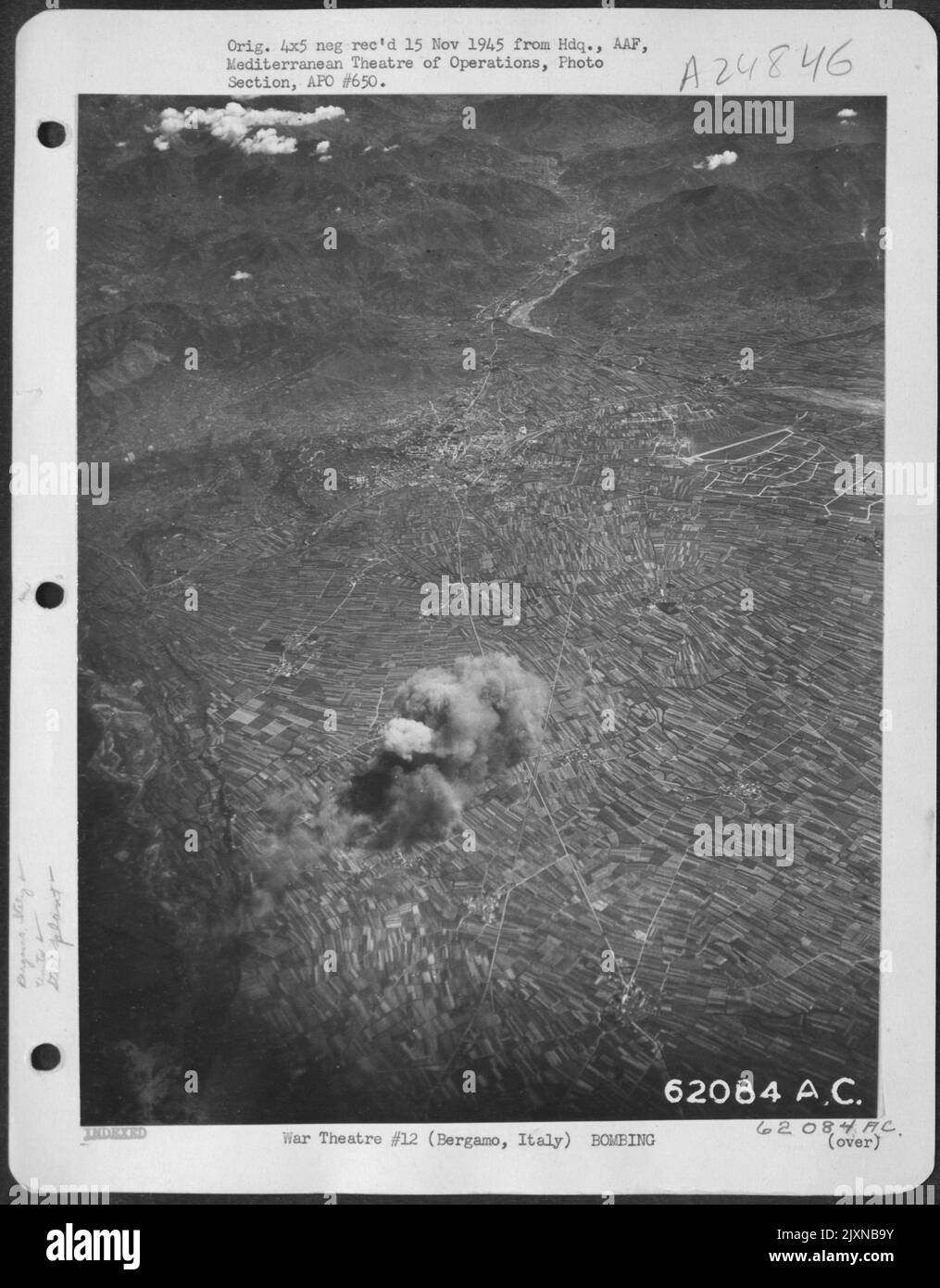 Bombs Dropped By Boeing B-17 Flying Fortresses Of The 99Th Bomb Group ...