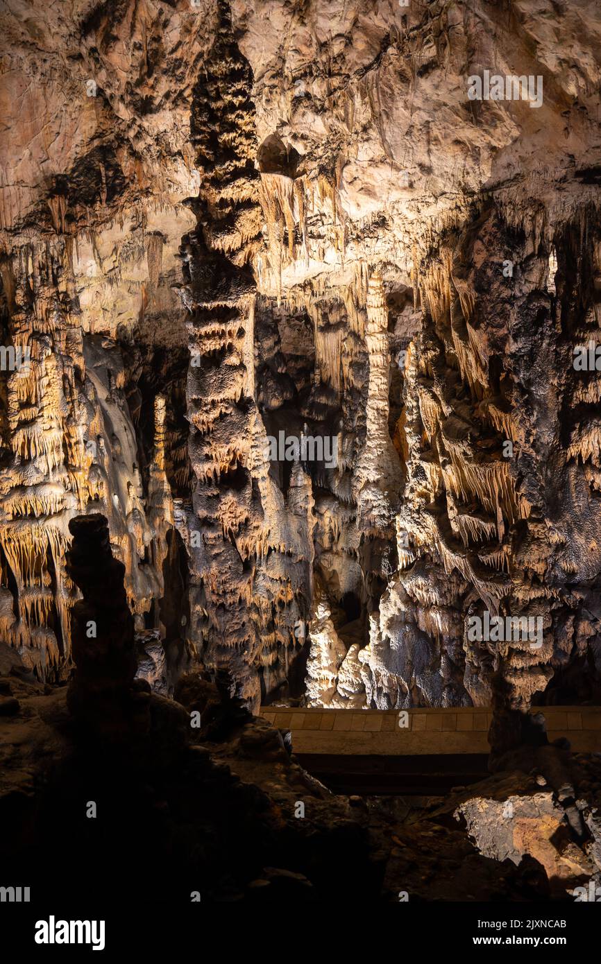 Ochtinska Aragonite Cave, Slovakia Stock Photo - Alamy