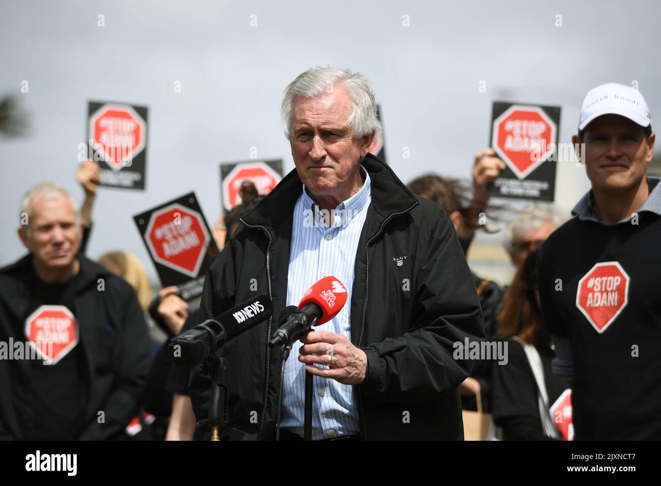 Former member for Wentworth and former Liberal Party leader John Hewson ...