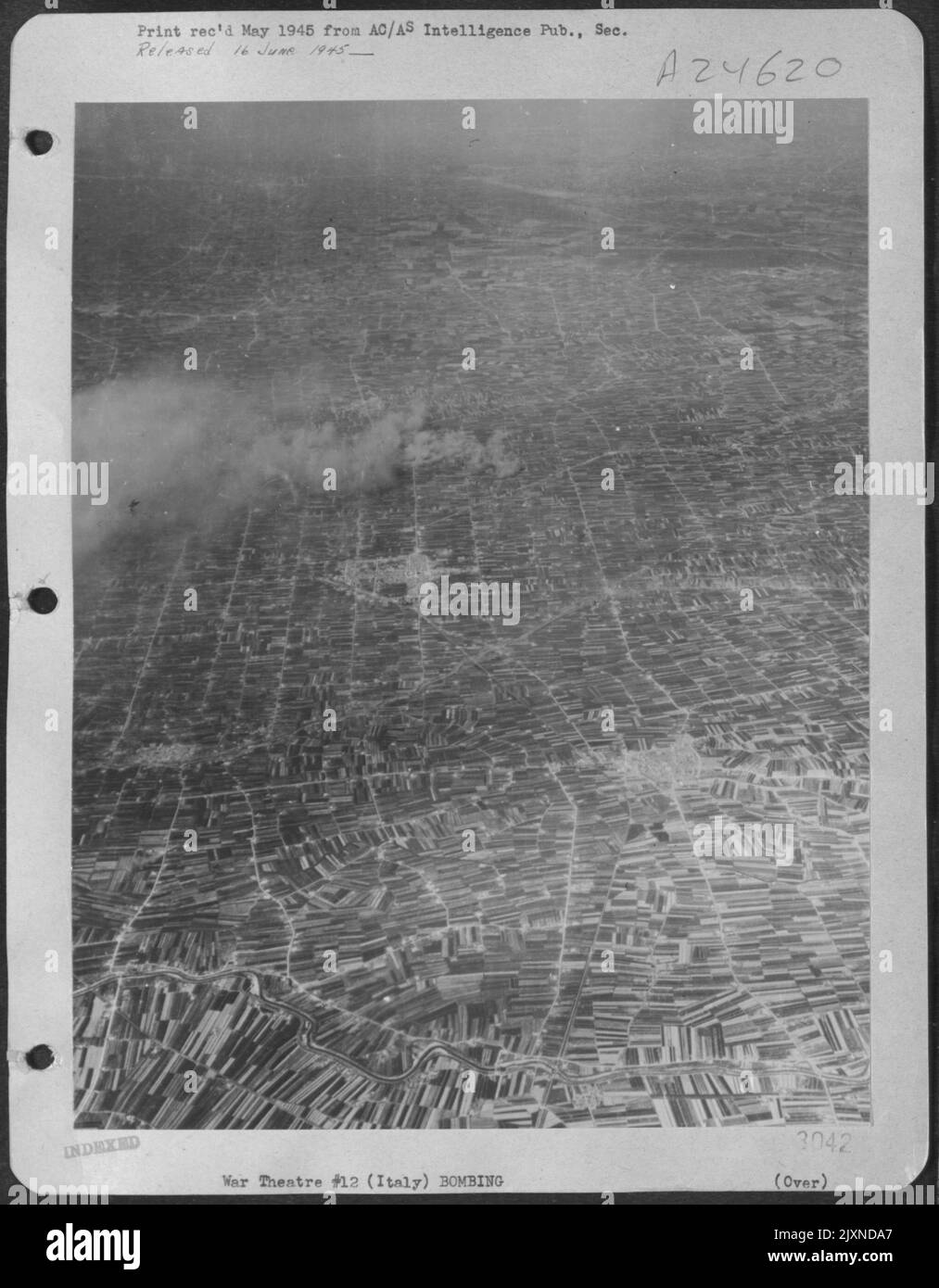 Fragmentation Bombs Dropped On Tactical Areas In 9 April 1945 Bombing ...