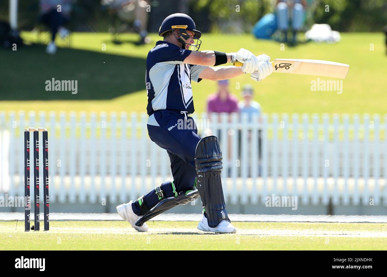 Marcus Harris of Victoria batting during the JLT One-Day Cup 2018 Semi ...