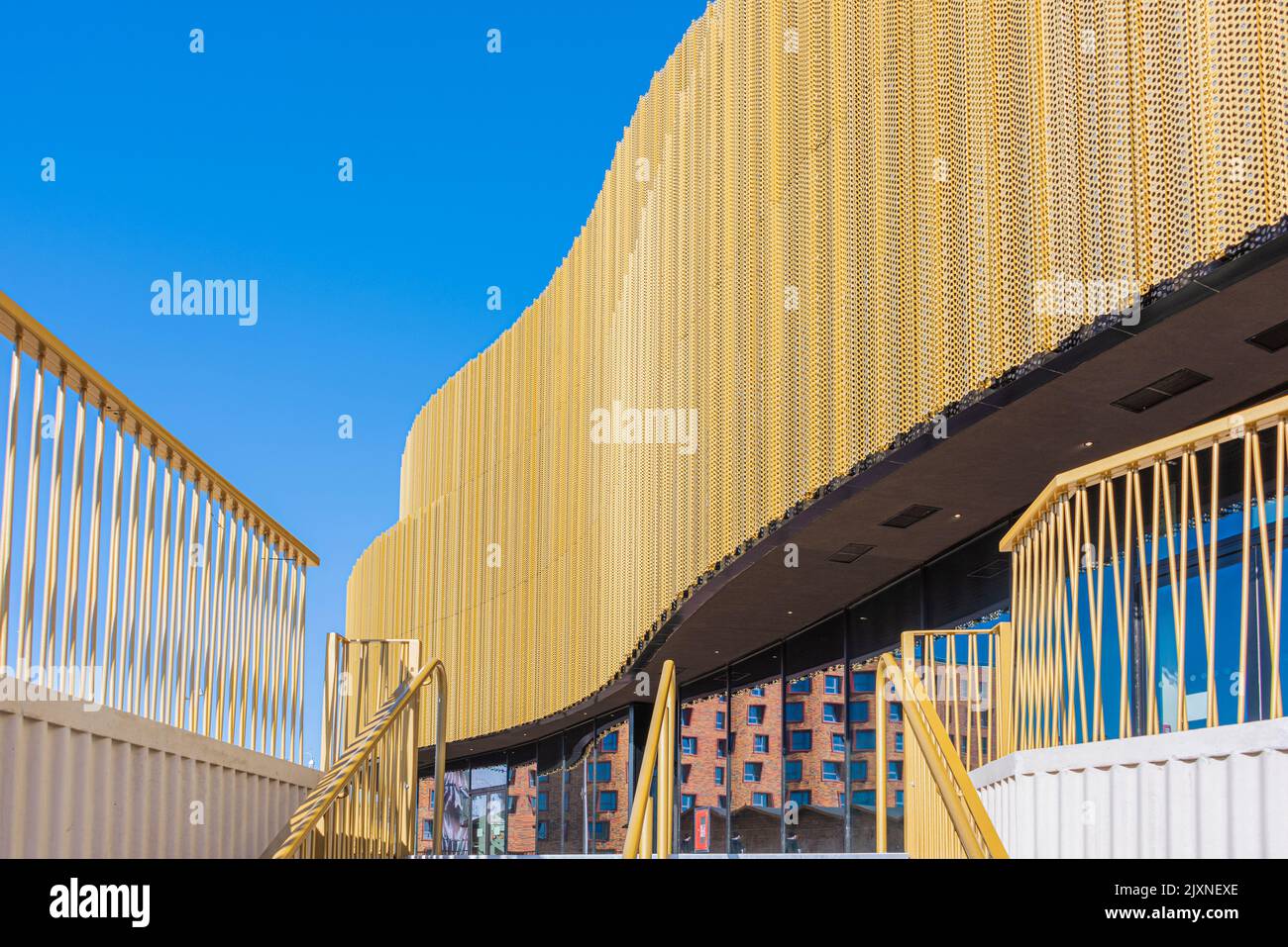 Swansea Arena and Bae Copr Bay Bridge August 2022 Stock Photo - Alamy