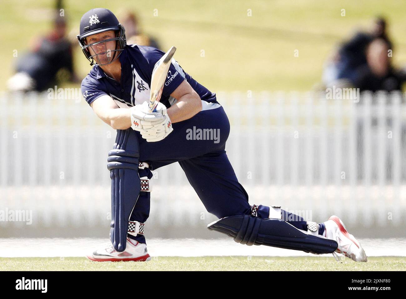 Cameron White of Victoria bats during the JLT One-Day Cup 2018 Final ...
