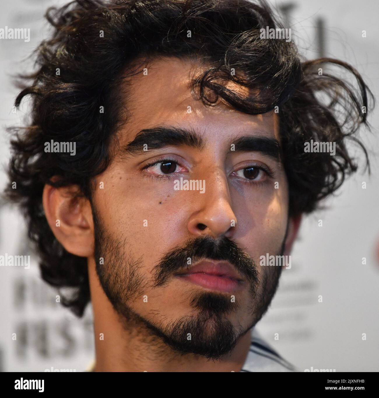 Actor Dev Patel is seen during a media call for the Australian premiere ...