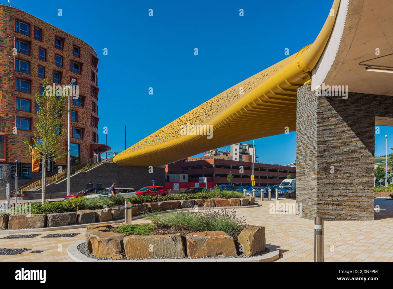 Swansea Arena and Bae Copr Bay Bridge August 2022 Stock Photo - Alamy