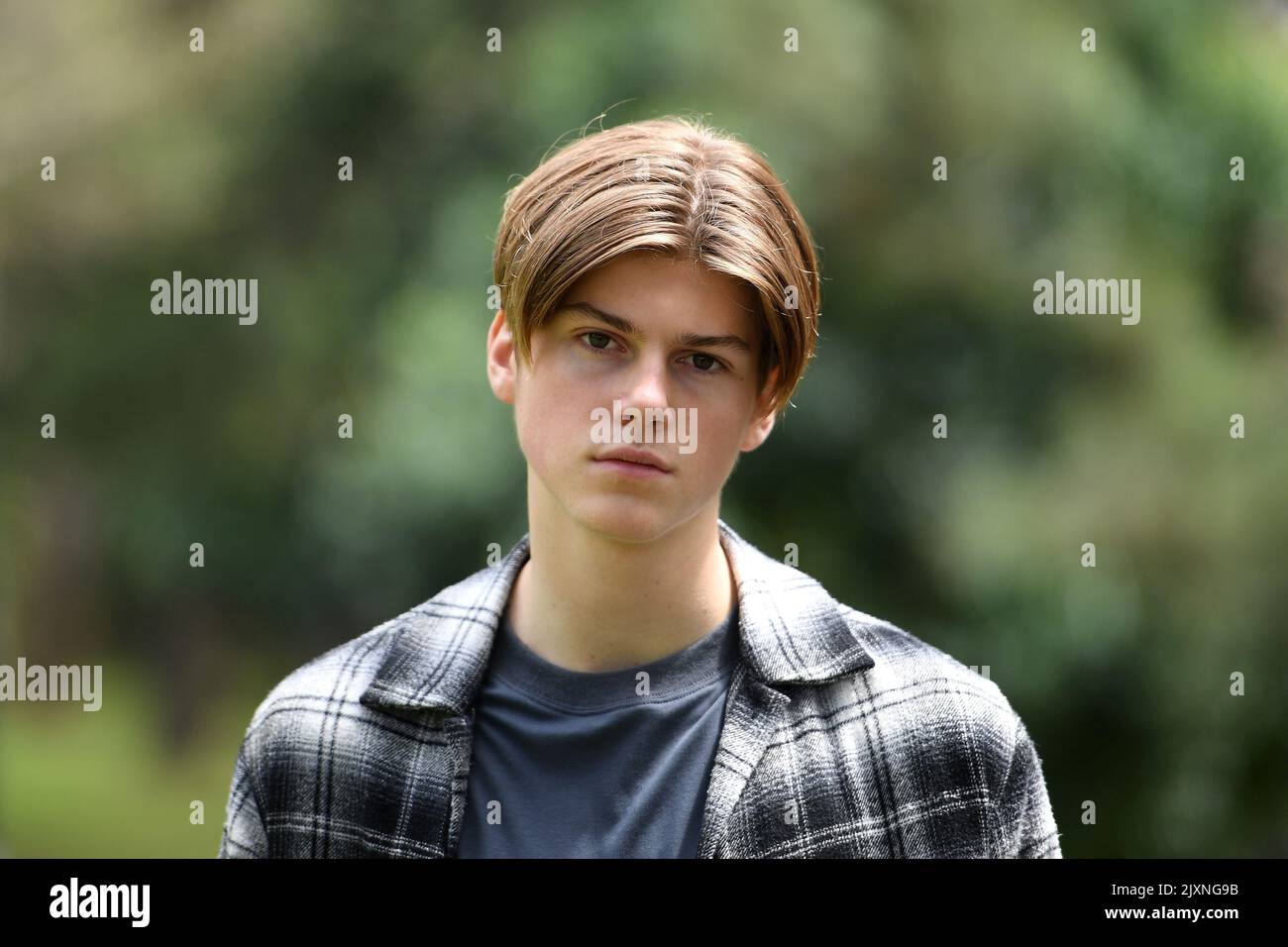 Australian singer Ruel poses for a photograph following the 2018 ARIA ...