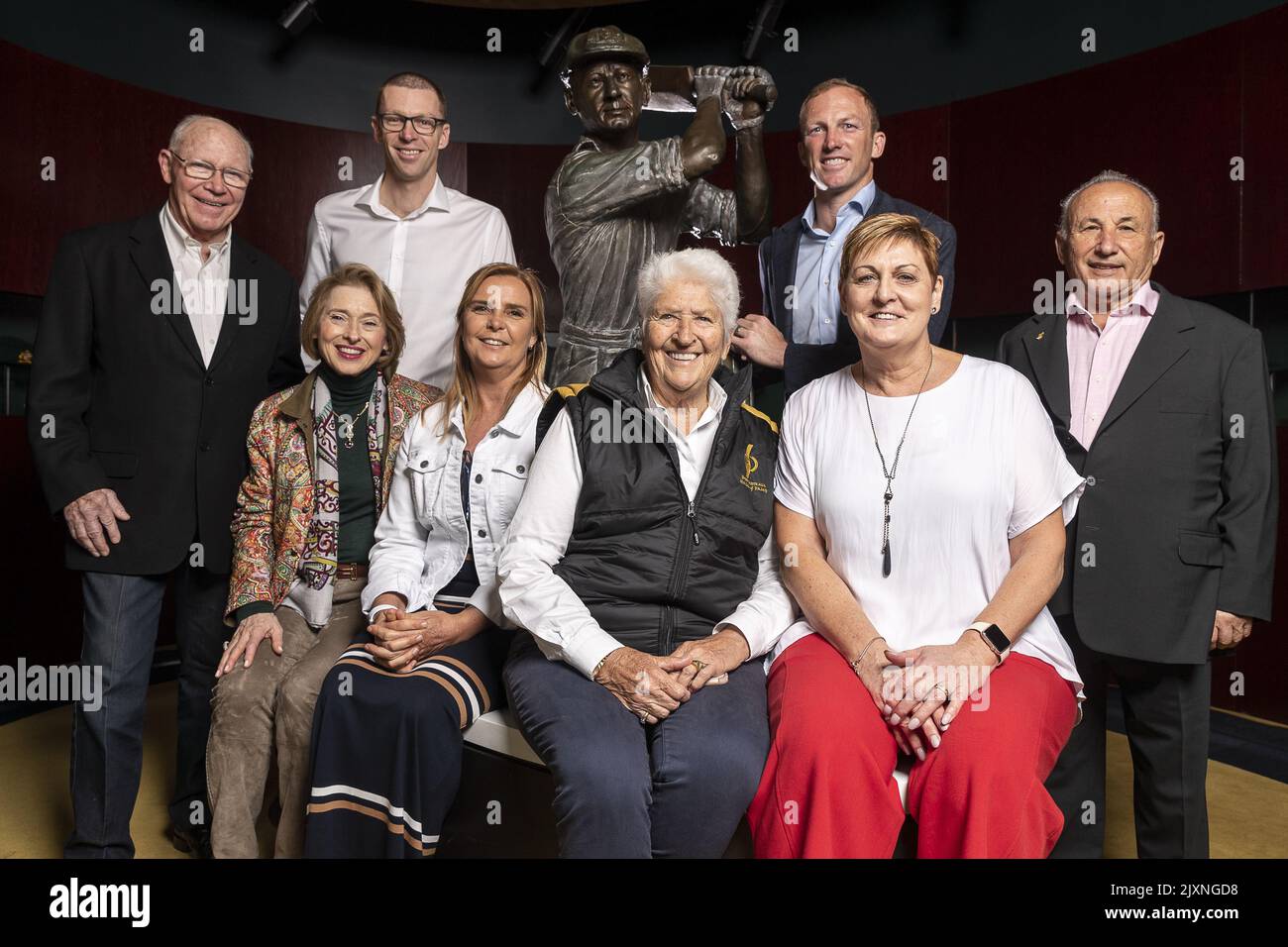 (Back, L-R) Alan Moffat, Drew Ginn, Darren Lockyer and Sam Coffa (front ...