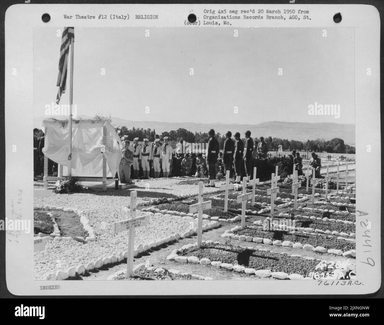 Military Men Of Different Branches Of Service Attend Catholic Mass ...