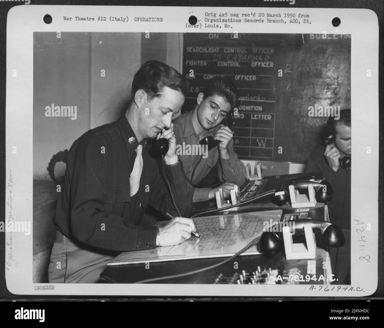 Operations room air base Black and White Stock Photos & Images - Alamy
