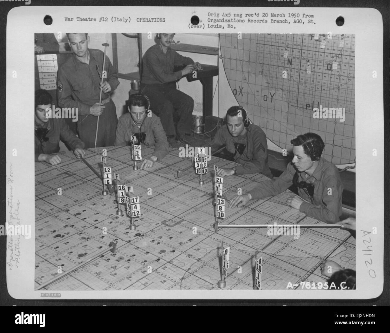 Wartime plotting board hi-res stock photography and images - Alamy