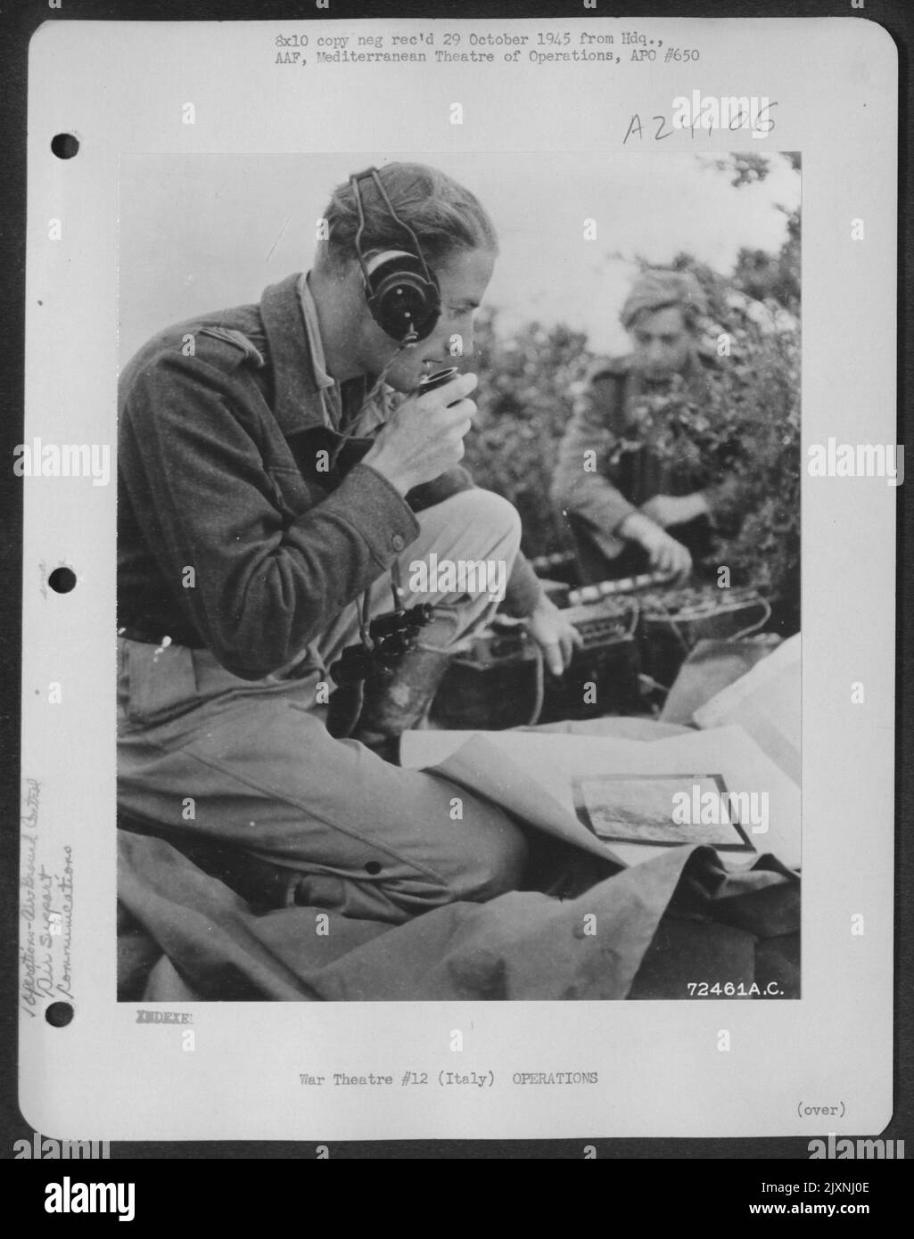 "Rover Joe" -- A Gound-Air Tactical Method Used By Mediterranean Allied ...