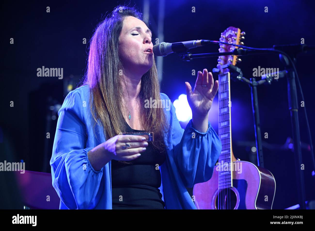 Sandi Thom Performing at Doncaster DN ONE Live , Uk , 04.09.2022 Stock ...