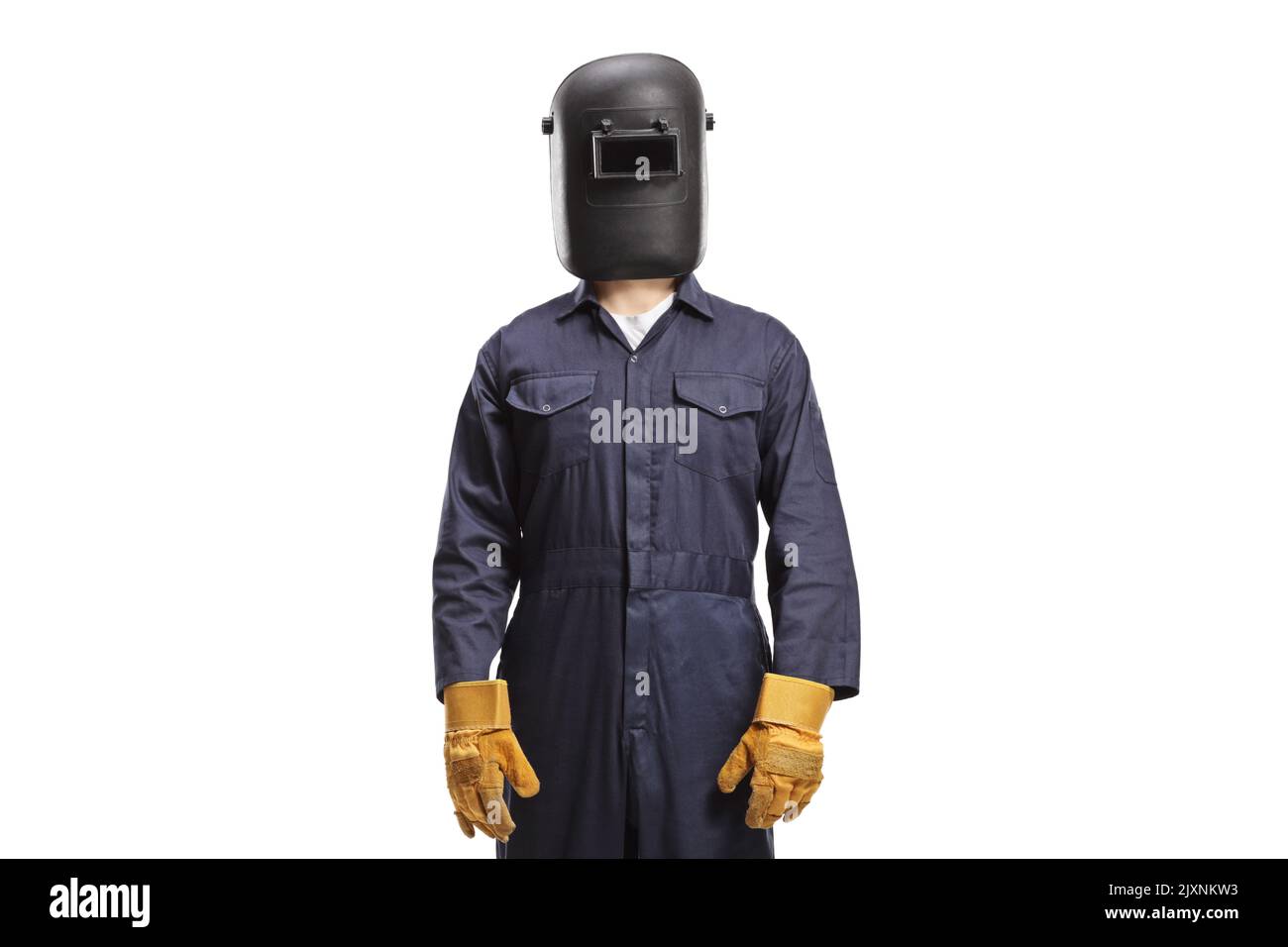 Male welder in uniform protective hi-res stock photography and images ...