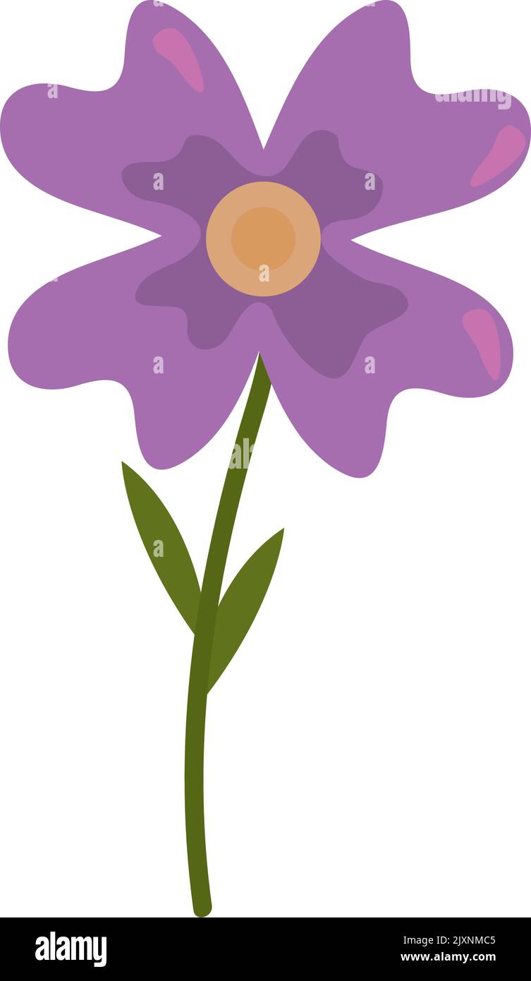 flower flat icon Stock Vector Image & Art - Alamy