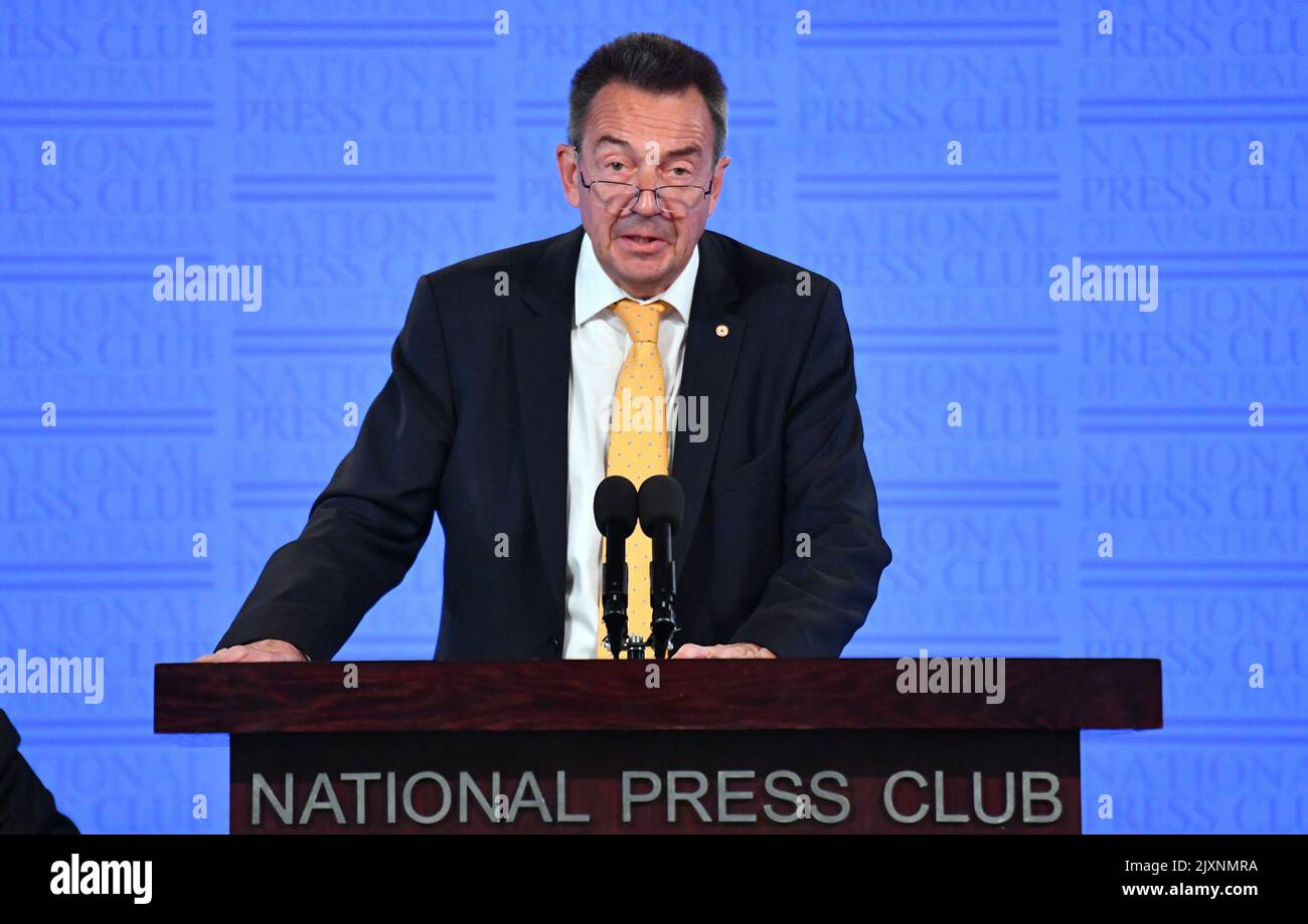 International Committee of the Red Cross President Peter Maurer speaks ...