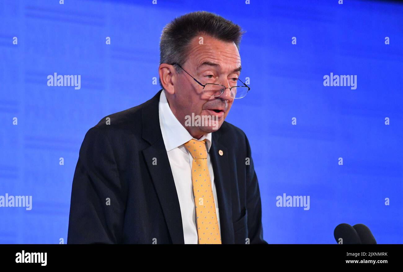 International Committee of the Red Cross President Peter Maurer speaks ...