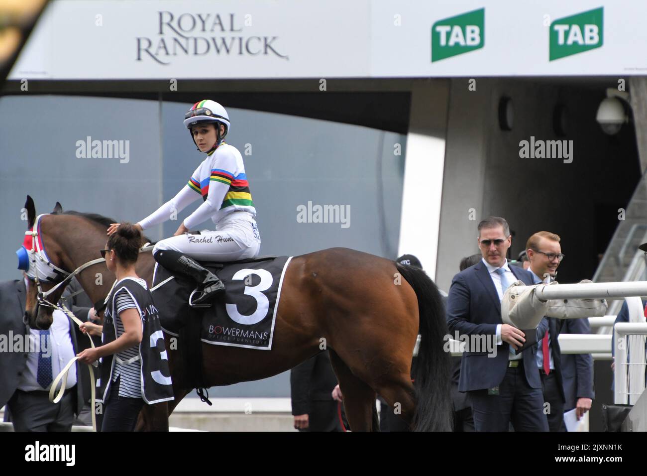Jockey, Rachel Hunt rides Our Winnie to victory for race 3, the ...