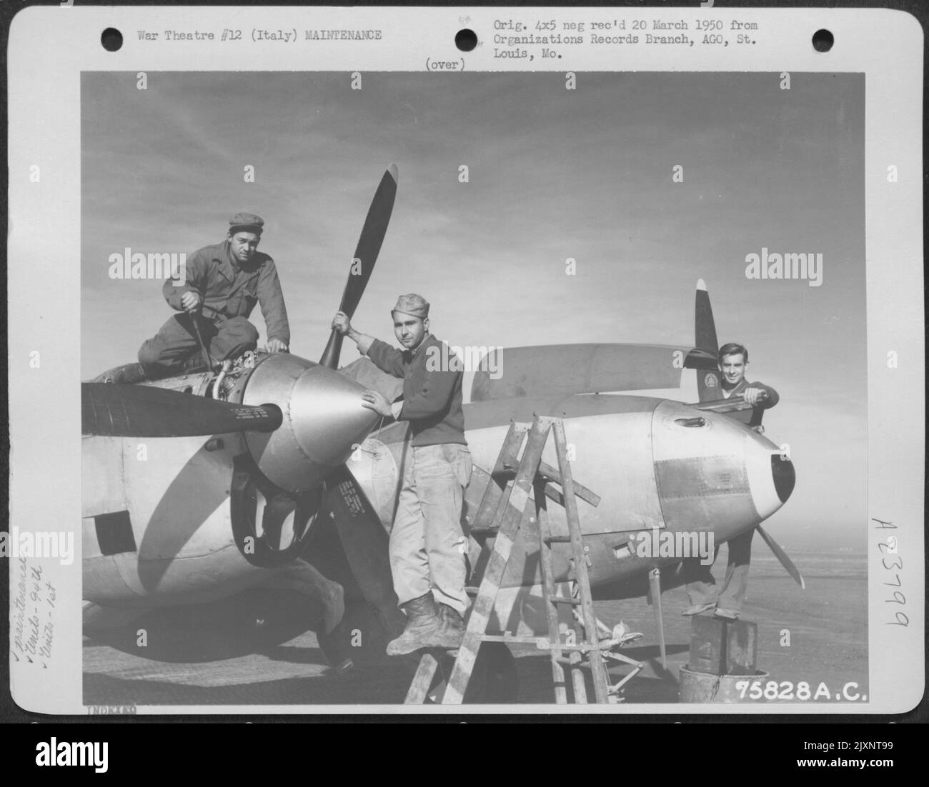Ground Crew Personnel Of The 94Th Fighter Squadron, 1St Fighter Group ...