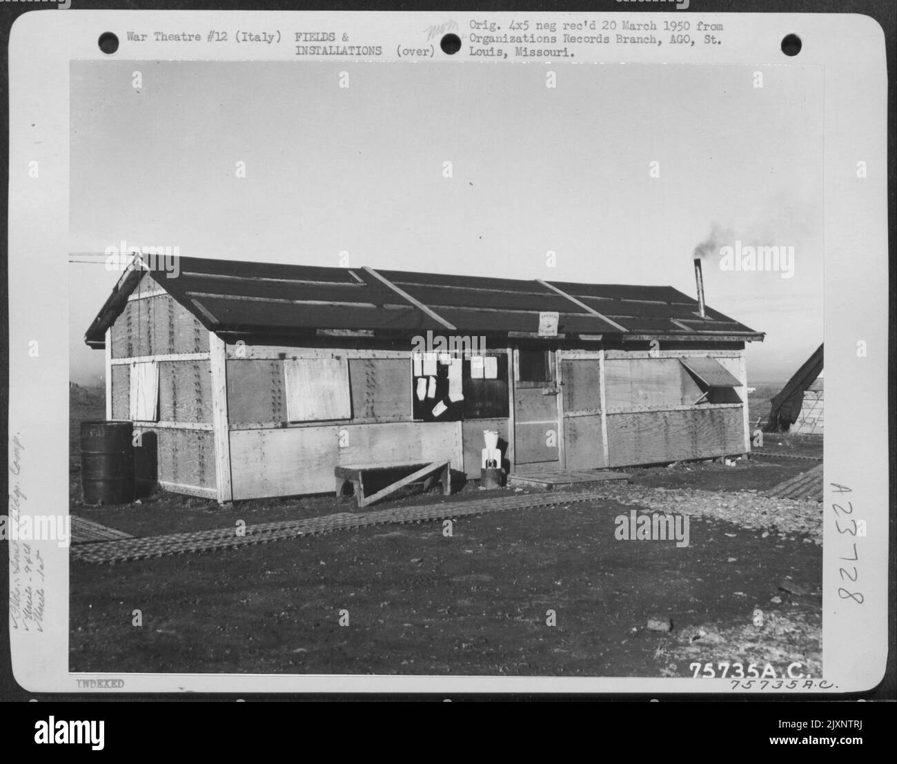 Engineering Building Of The 94Th Fighter Squadron, 1St Fighter Group ...