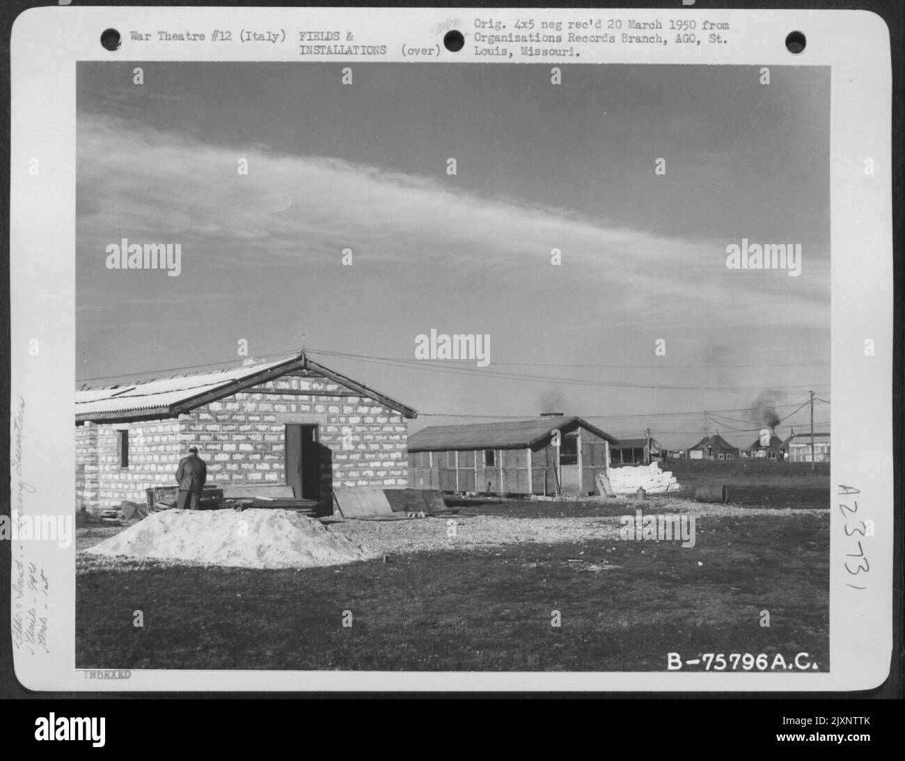 Buildings Of The 94Th Fighter Squadron, 1St Fighter Group, Which Were ...