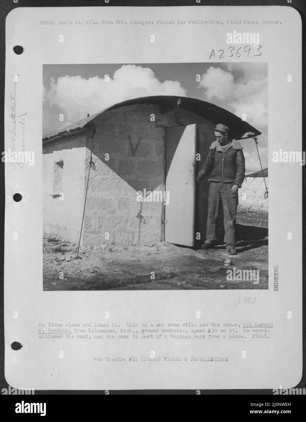 Aviation Engineers Lay Pierced Steel Plank On A Runway Under ...