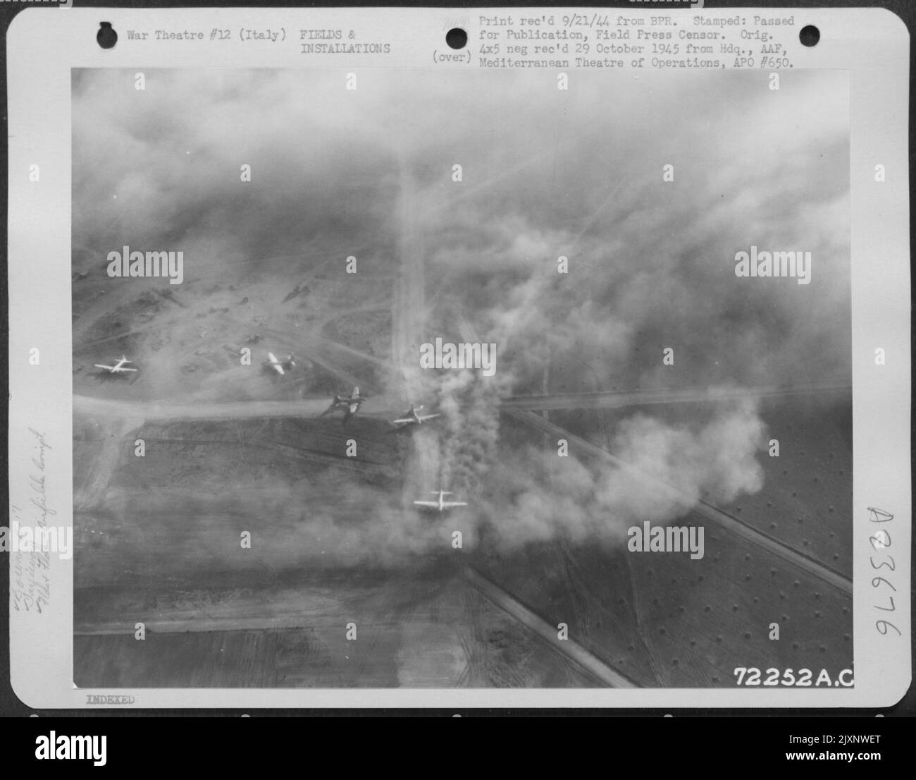 Dust, A Major Problem For Aviation Engineers On Airfields Of The 12Th ...