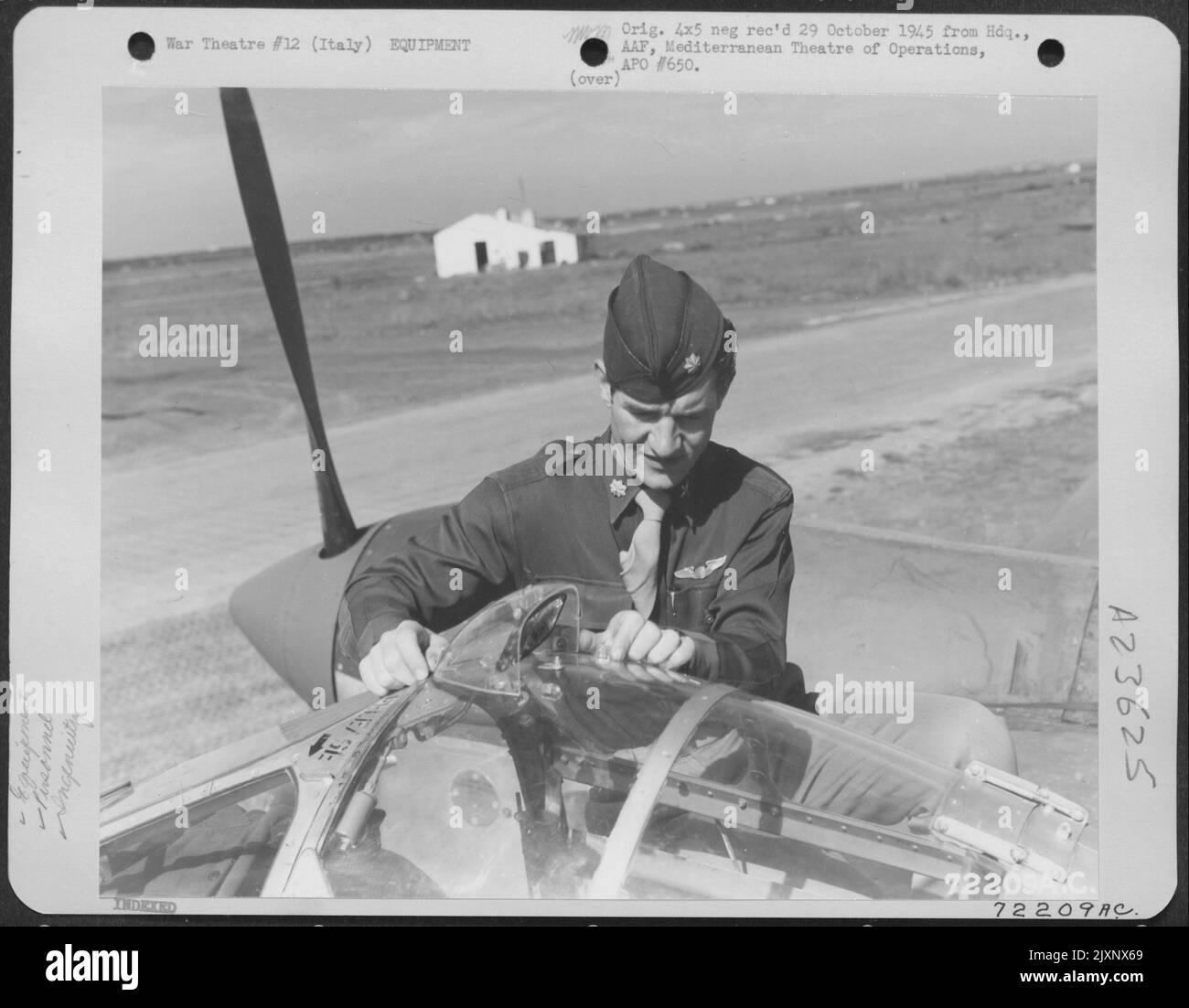 Major Kenneth Gaskin Of Hollywood, California, Pictured With His ...