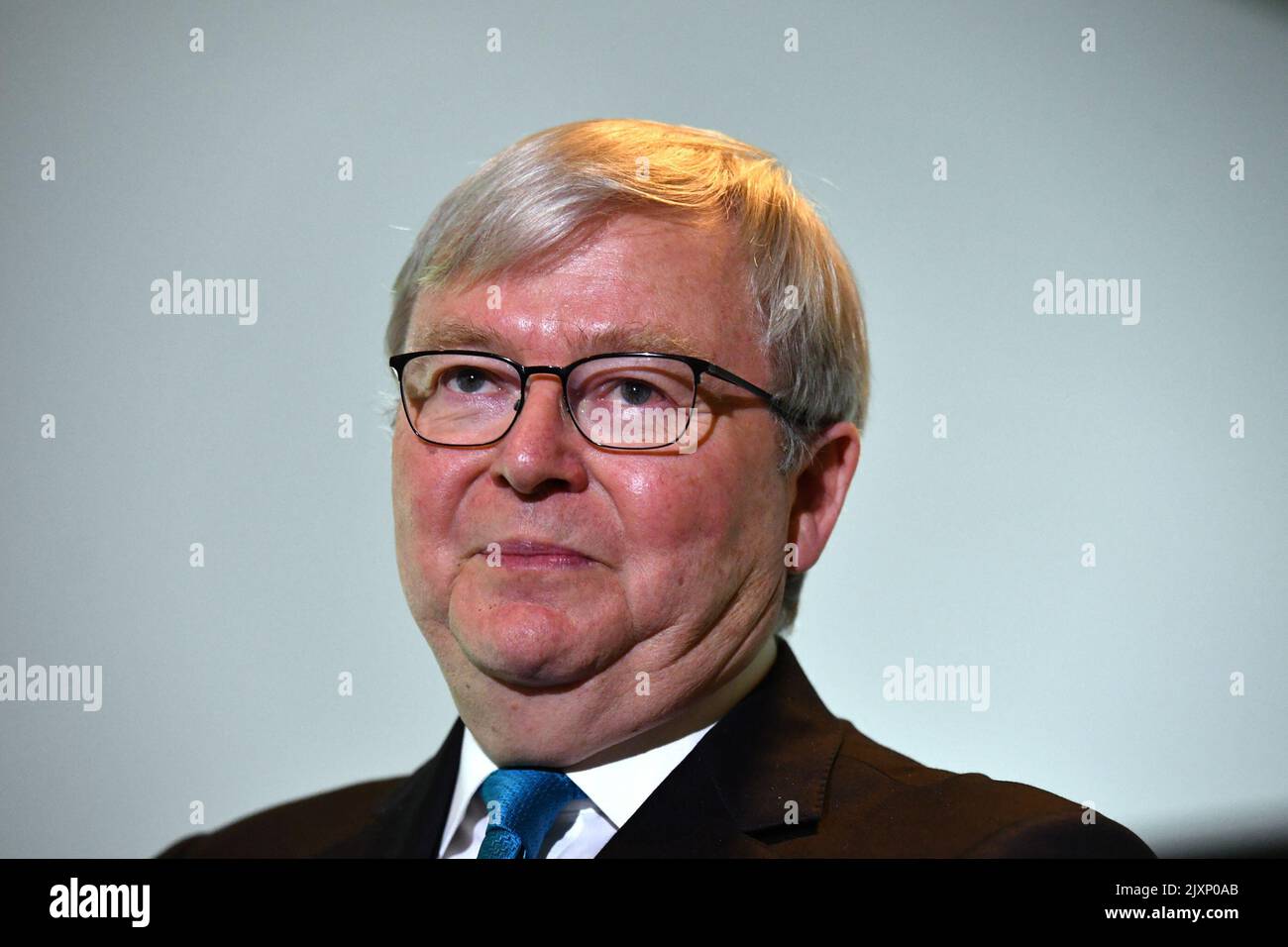 Former prime minister Kevin Rudd at the launch of his book "The PM ...