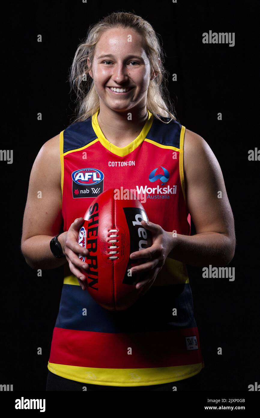 Nikki Gore of the Crows poses for a photograph during the 2018 AFLW ...