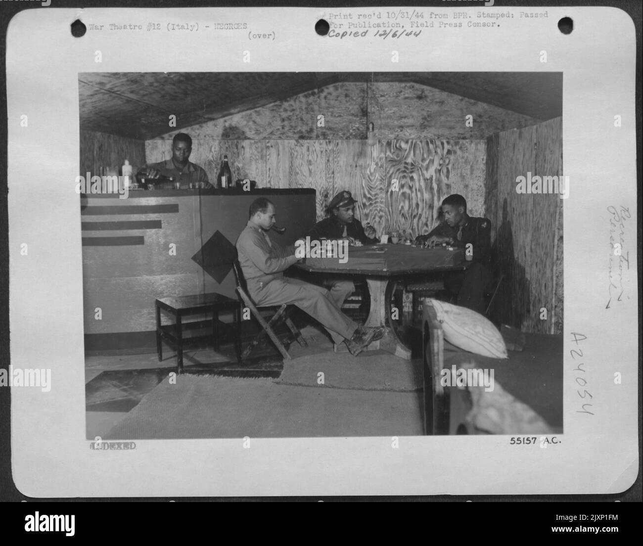 ITALY-This cozy home, built in six days by Sgt. Fred Robinson of ...