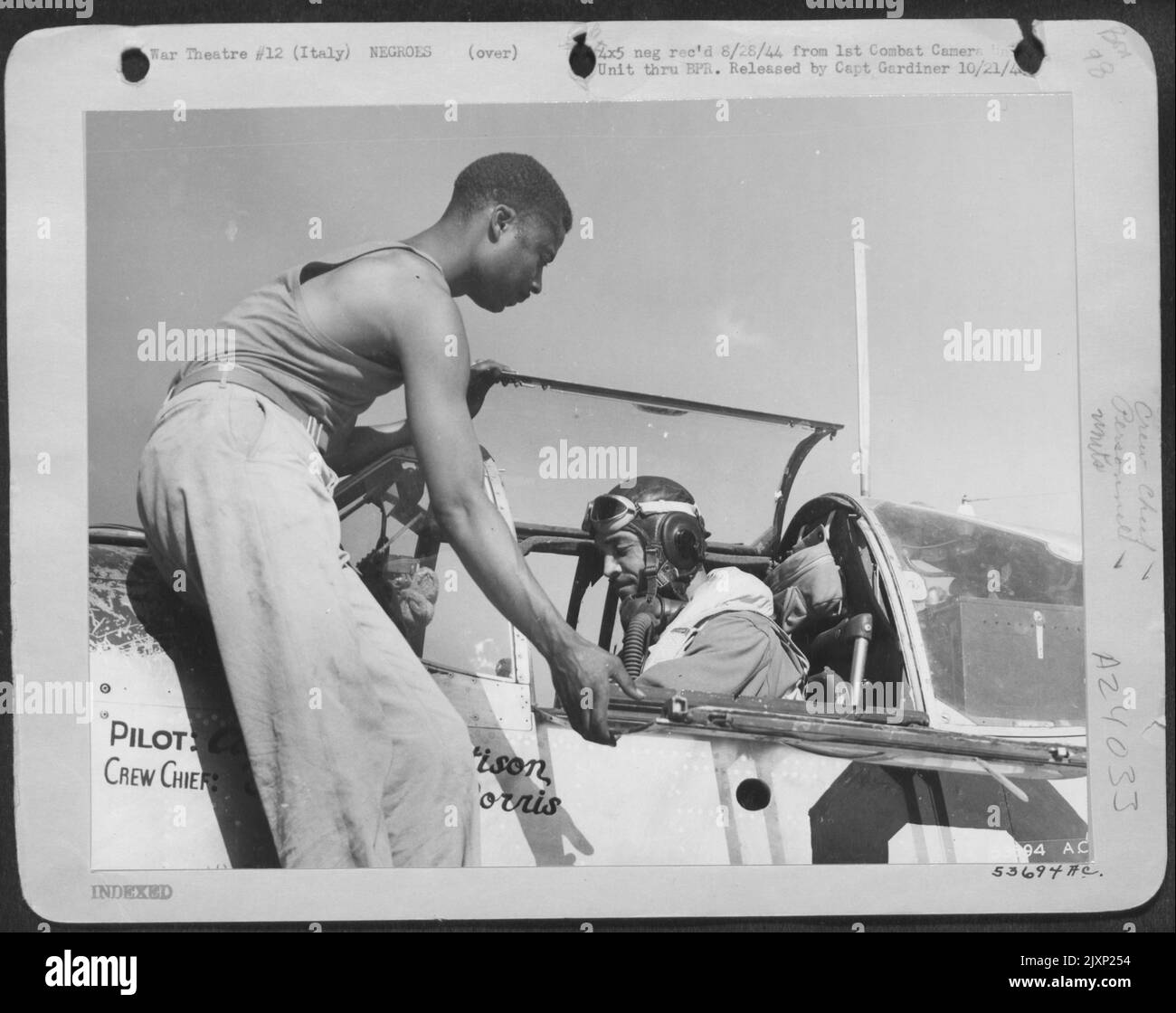 S/Sgt Alfred D. Morris, 219 East Truslow Ave., Fullerton, Calif., crew ...