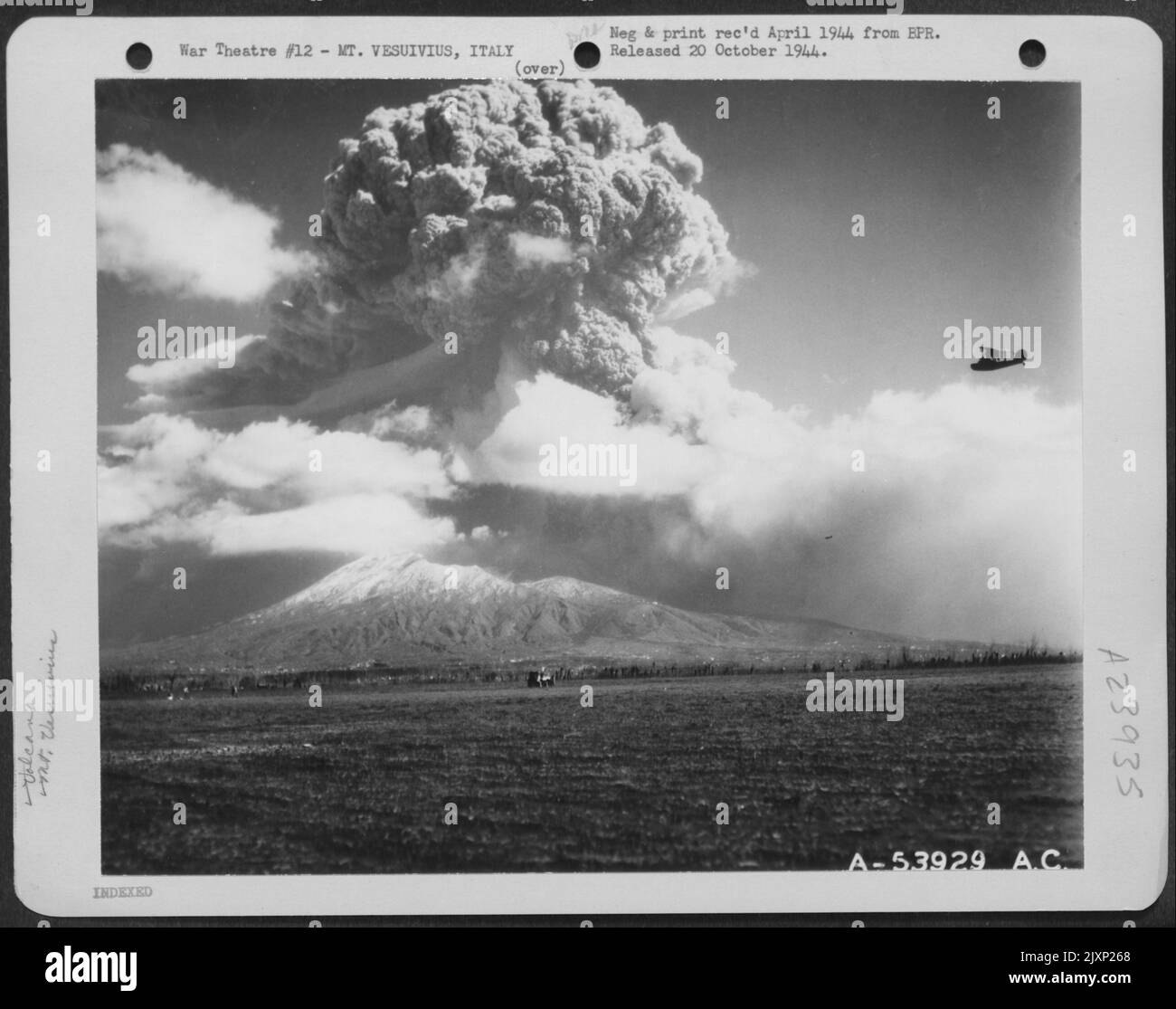 The Volcania munitions Stock Photo - Alamy