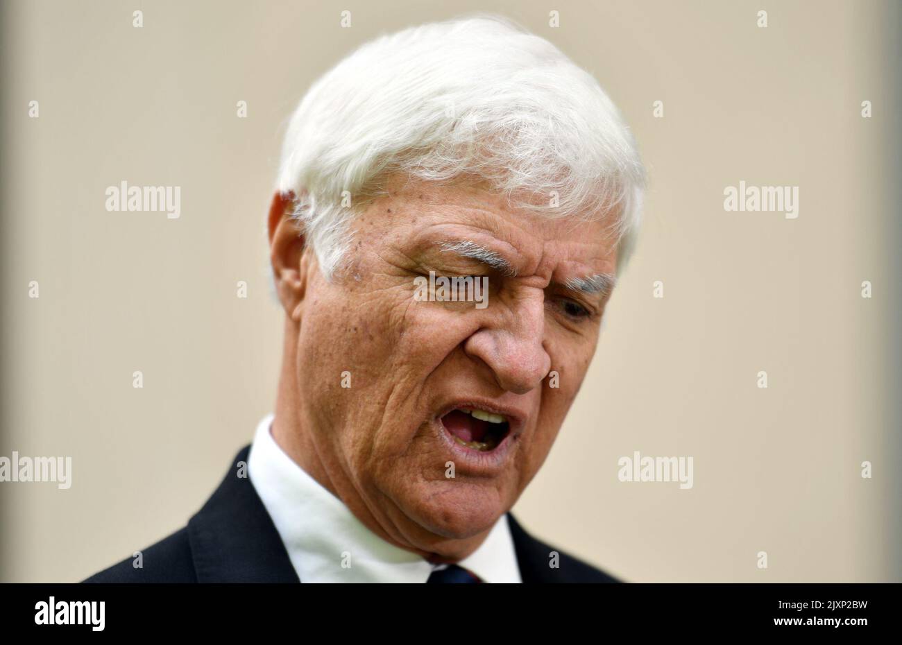 Katter's Australian Party Member for Kennedy Bob Katter at a press ...
